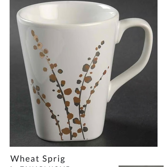 Tahari | Dining | Tahari Home Wheat Sprig Mug Retired | Poshmark